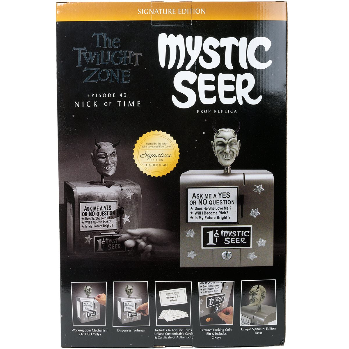 The Twilight Zone Mystic Seer 1:1 Scale Prop Replica Signature Edition ...