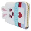 Loungefly Disney Alice in Wonderland White Rabbit Cosplay Zip Around W ...
