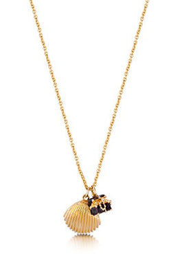 Disney by Couture Kingdom Mermaid Shell and Treasure Chest Necklace ...