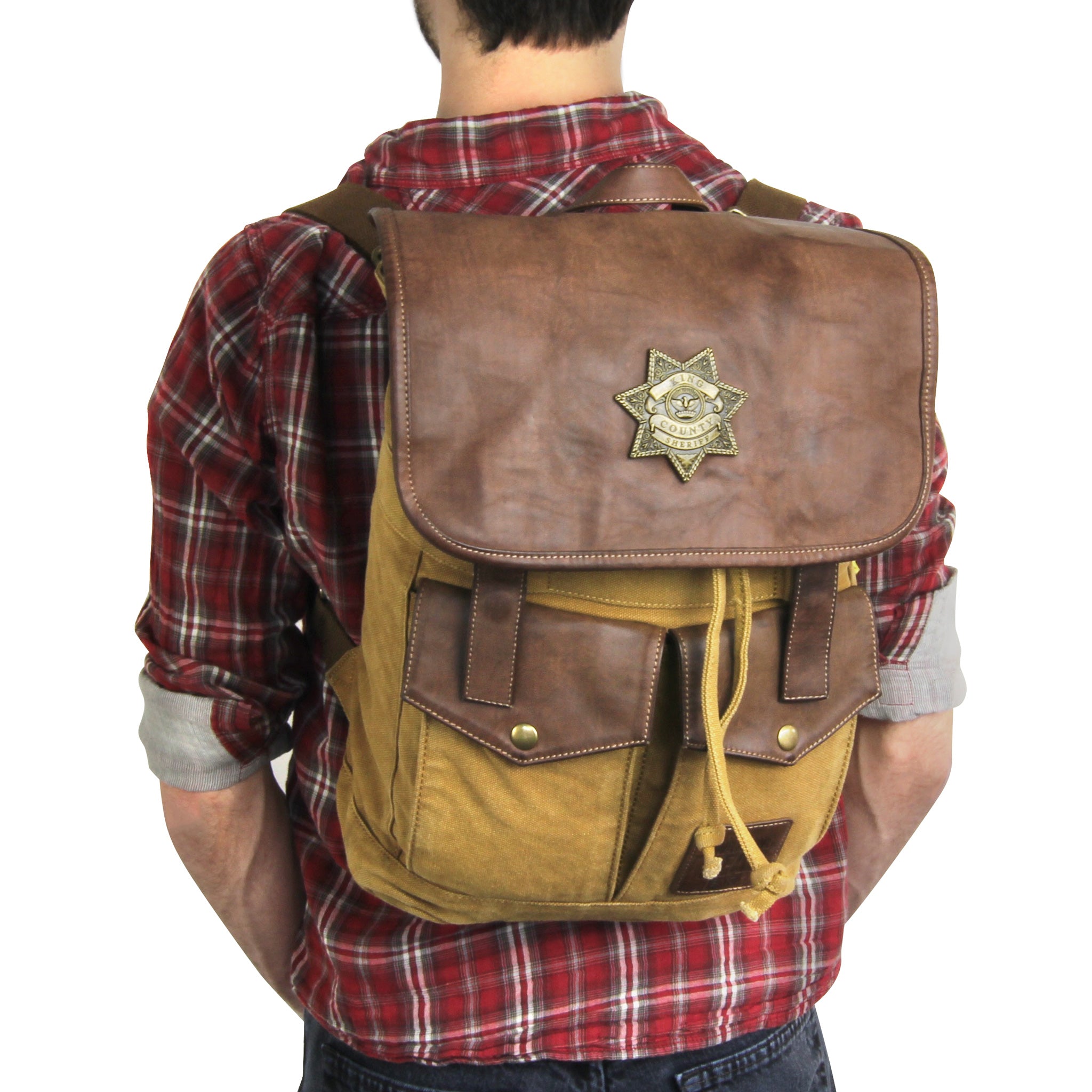 The Walking Dead Rick Grimes' Sheriff Backpack - Brown – Twin Treats